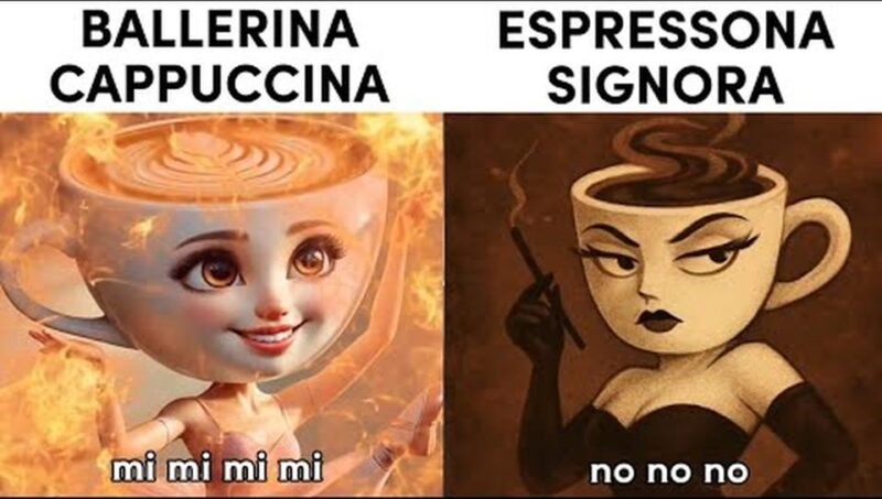 Ballerina Cappuccina: The Coffee-Headed Dancer of the Italian Brainrot ...