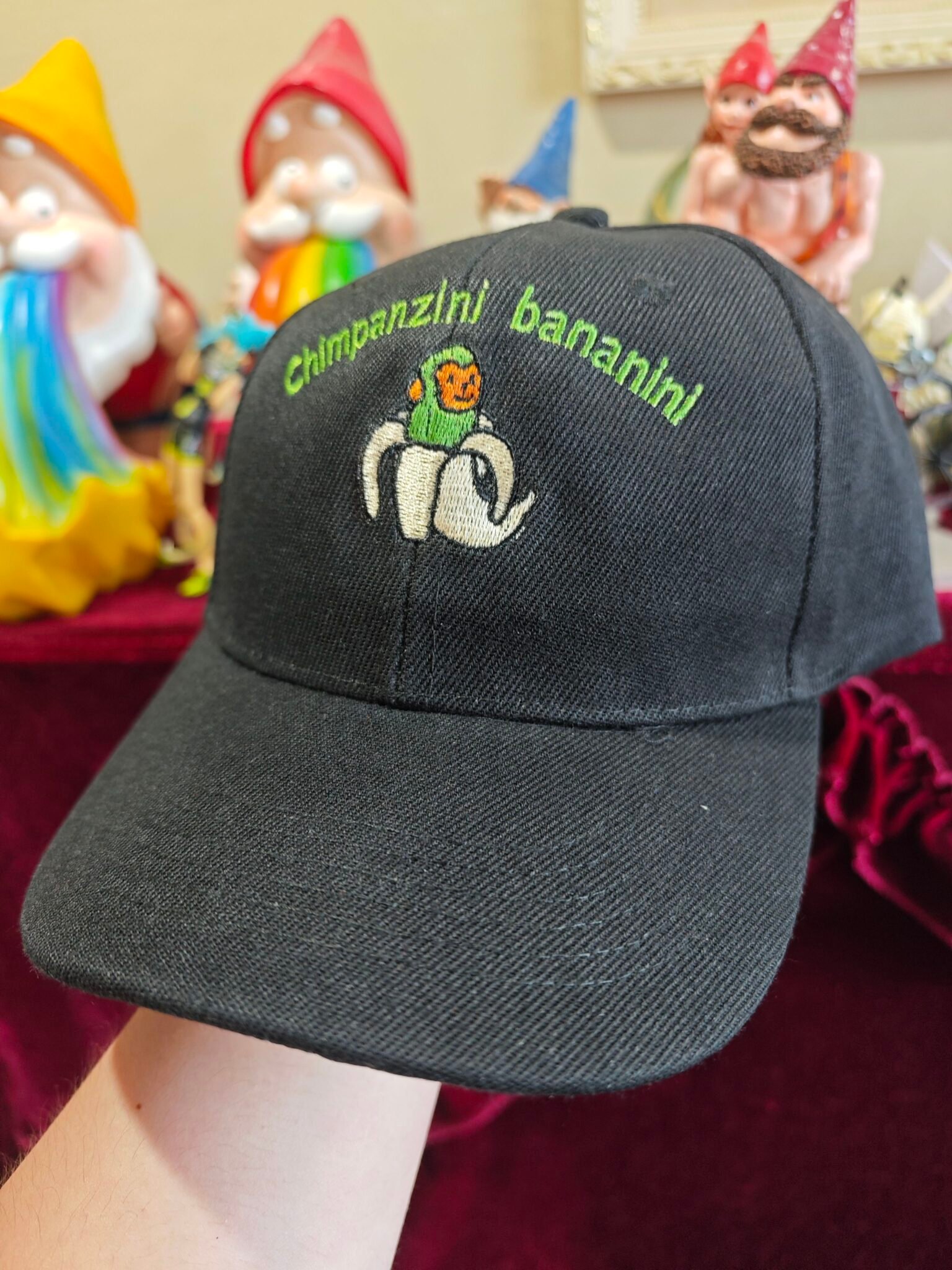 Chimpanzini Bananini Cap - Italian Brainrot Merch Shop
