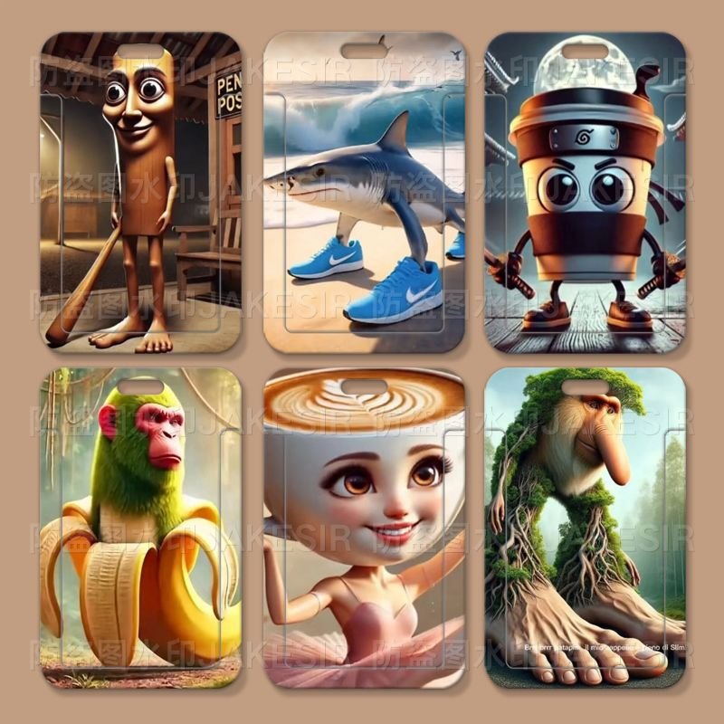 Italian Brainrot Card Holder - Italian Brainrot Merch Shop