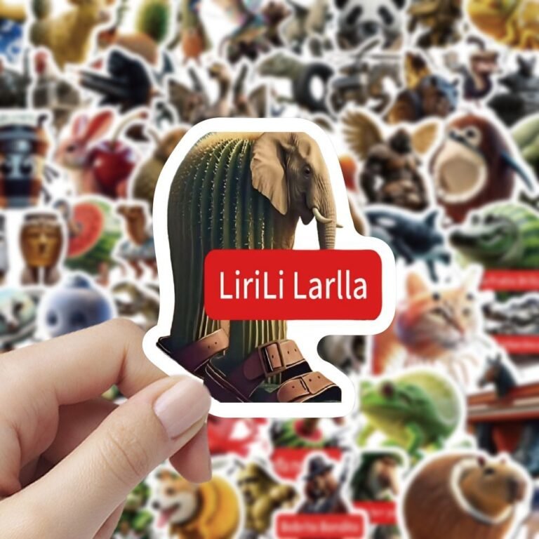 Italian Brainrot Stickers 100pcs - Italian Brainrot Merch Shop